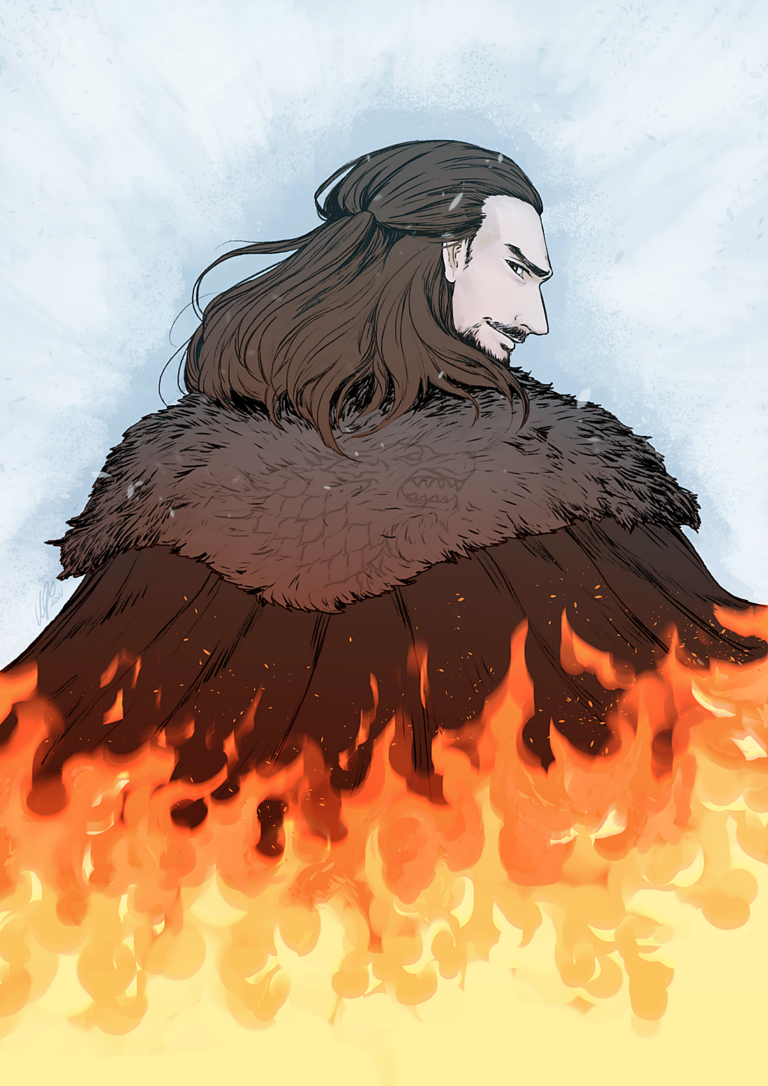 pixiv & ArtStation 投稿: Uncle Benjen (Game of Thrones) – Ugo Dot Monster